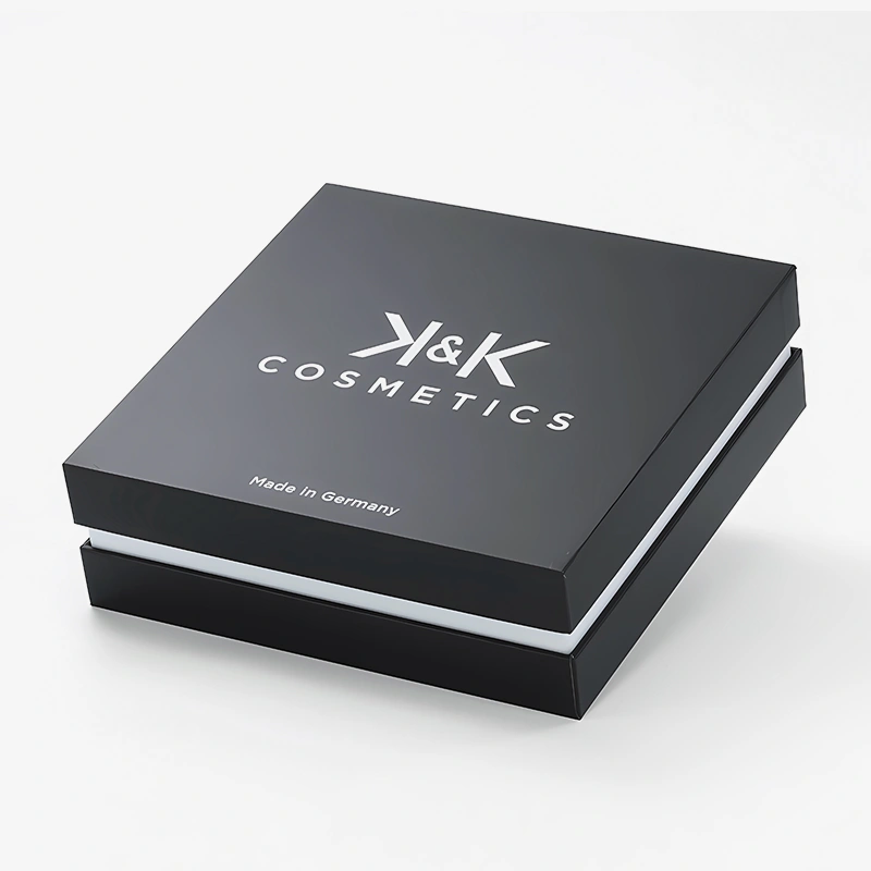 Custom Lid and Base Rigid Makeup Box