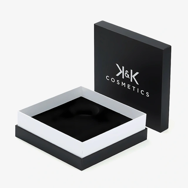 Custom Lid and Base Rigid Makeup Box