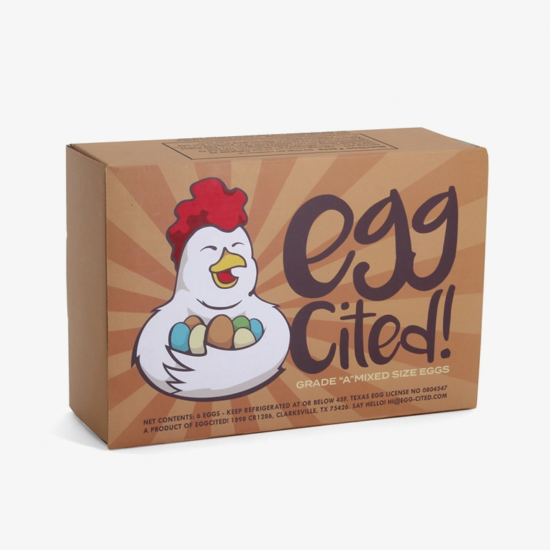 Corrugated Egg Packaging Box