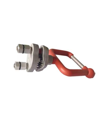 Lightning protection grounding clamp