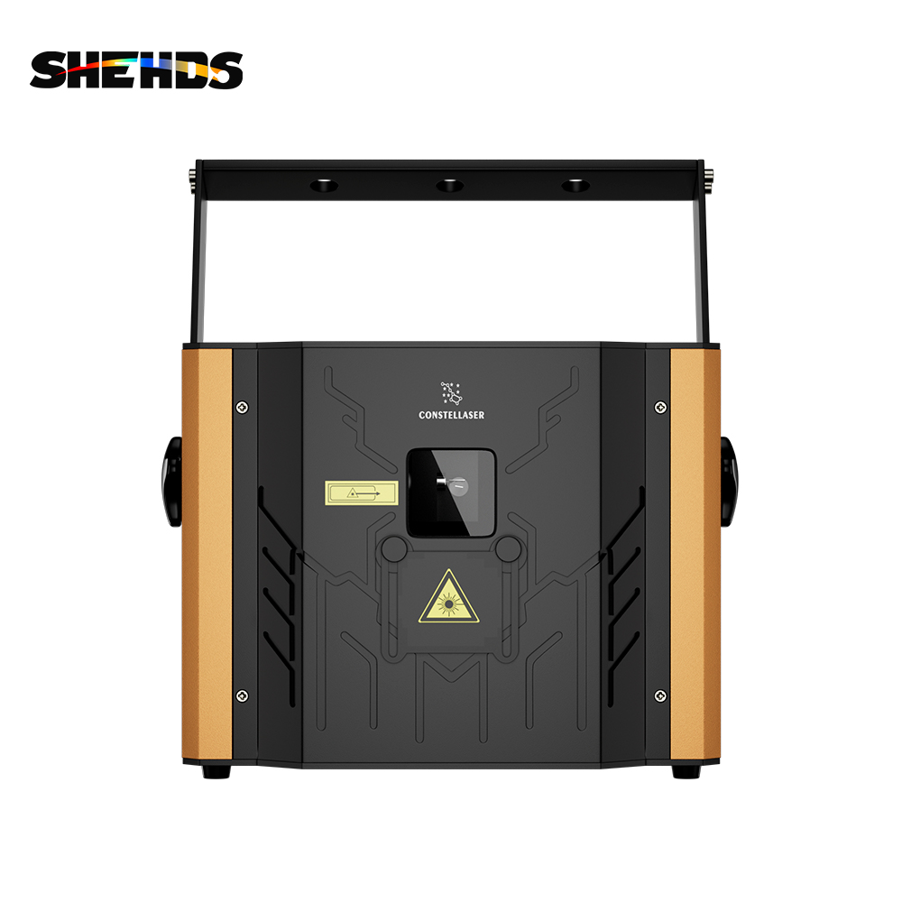 SHEHDS Constellaser 6W RGB Animation Laser Semiconductor Laser With DMX512 & ILDA & RJ45 Art Net ...