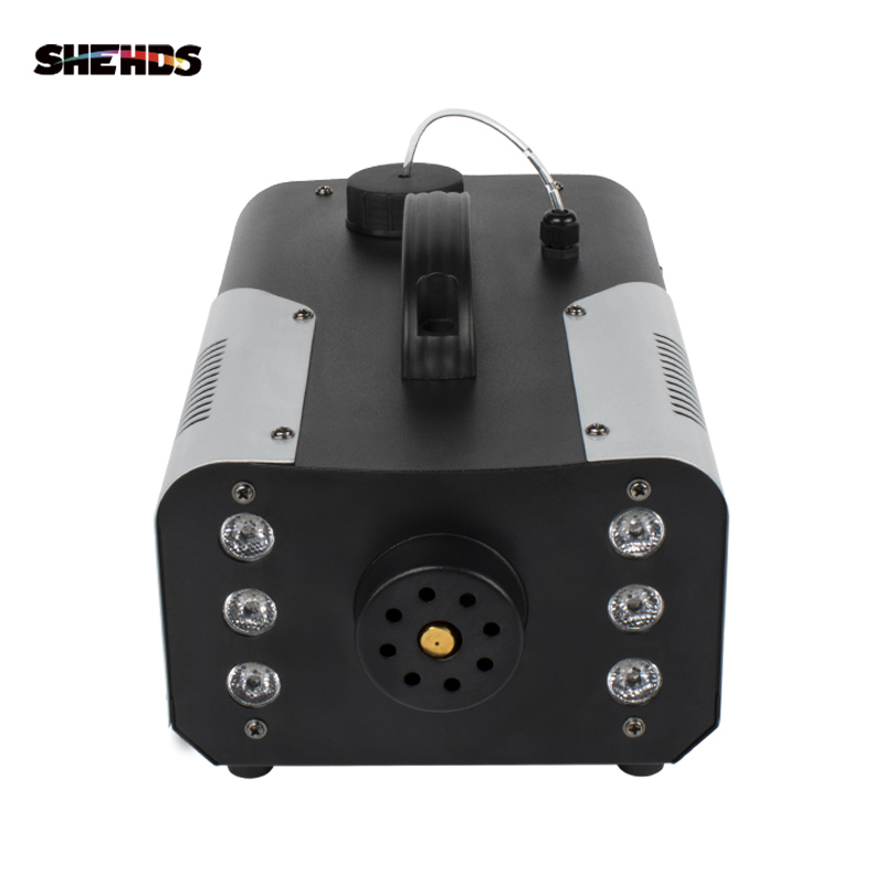 SHEHDS LED Fogger Smoke Machine Atmospheric Effects 3IN1 Light Fog ...