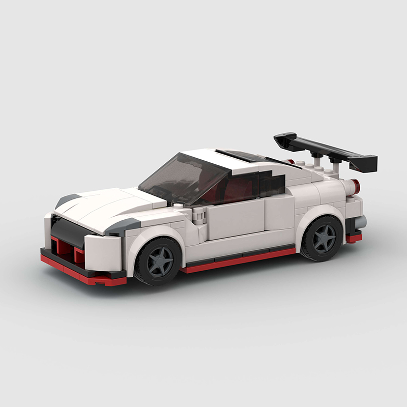 Nissan GTR R35 MOC Car Lego Building Blocks Super race Vehicle Bricks