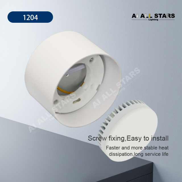 AS-1204 LED GX53 Downlight Surface Mounted Housing - Competitive Price for LED GX53 Lamp Holder ...