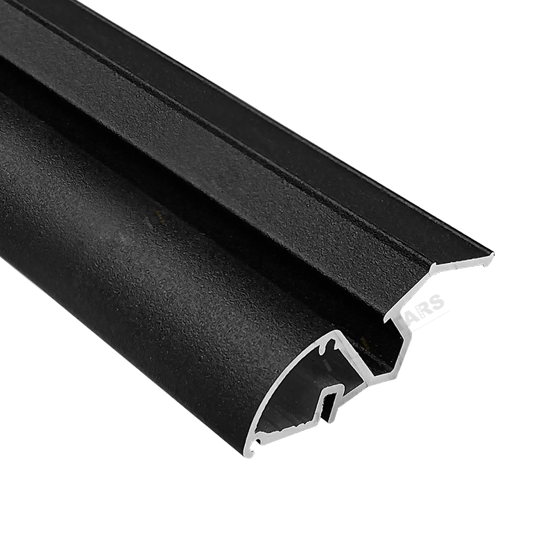 AS-S25 Arc-shaped Elegant Design Stretch Ceiling Profile