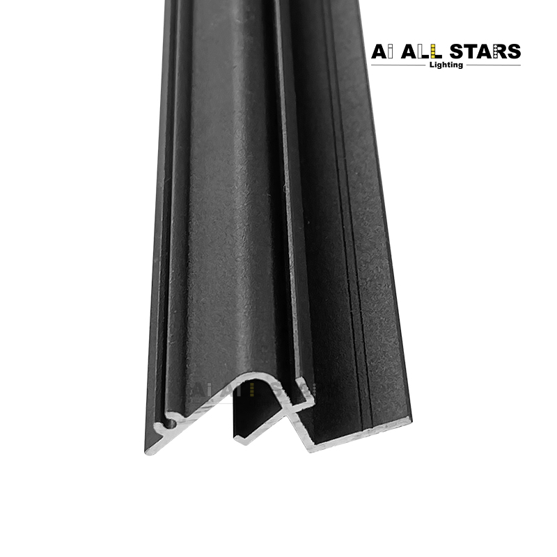 AS-S28 Surface Install Wall Stretch Ceiling Aluminum Profile