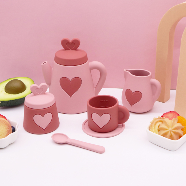 Silicone Kids Tea Set - Safe & Imaginative Play