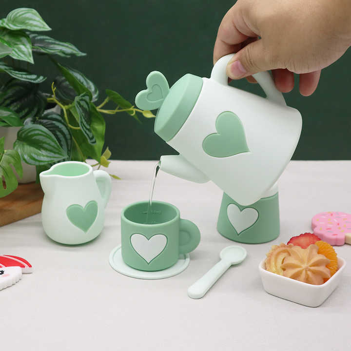 Silicone Kids Tea Set - Safe & Imaginative Play