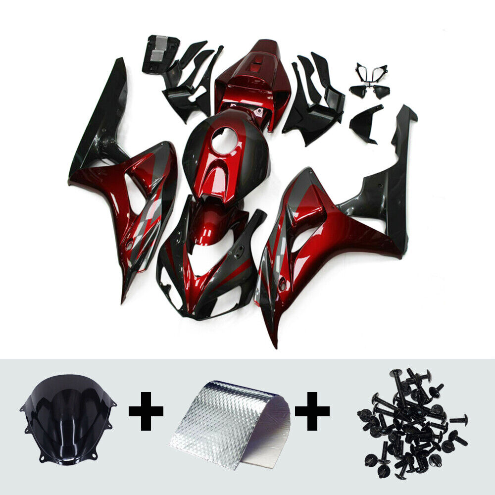 Fairing Kit fit for Honda CBR250R 2011 - 2014 - Black with Red Lines