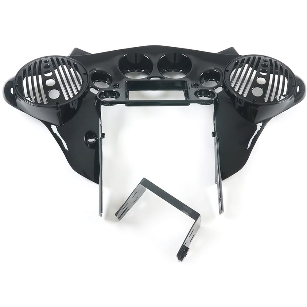 Inner Fairing with 8" Speaker Pods Double DIN Batwing Fairing Fit for ...