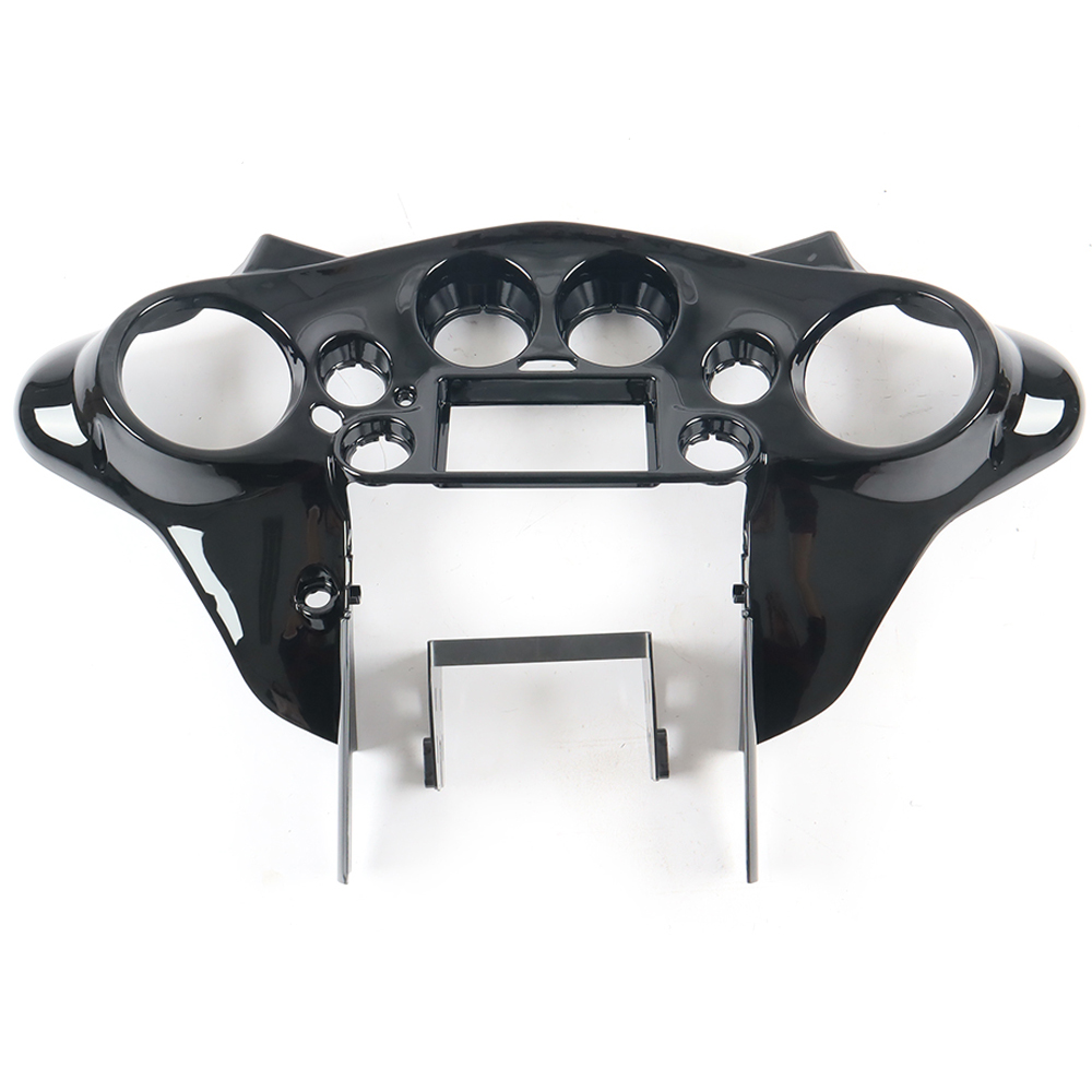 Double DIN Inner Fairing Kit Batwing Fairing Fit for 1998-2013 Harley ...