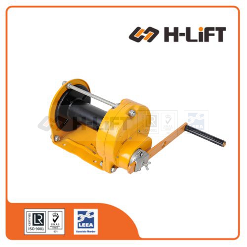 Hand Winch HW-D type, Manual Winch with Cable, Steel Winch