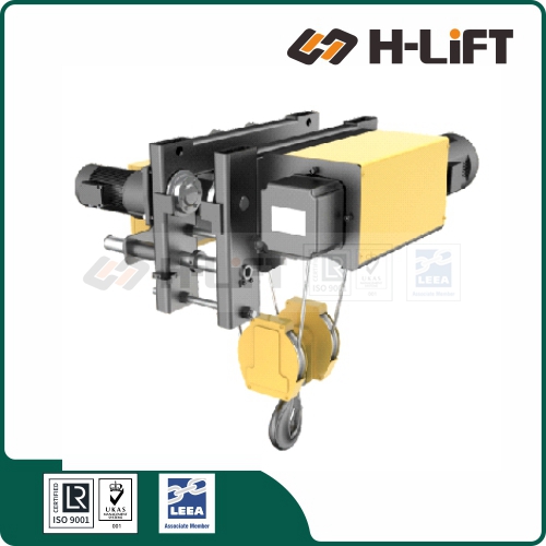 Low Headroom Wire Rope Hoist WHLB type, Electric Wire Rope Hoist