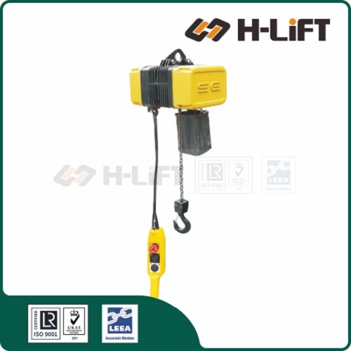 EHD Electric Chain Hoist | Compact Low Headroom (0.5t-5t) - H-Lift