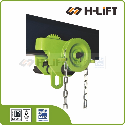 Geared Travel Trolley, Girder Trolley, Beam Trolley
