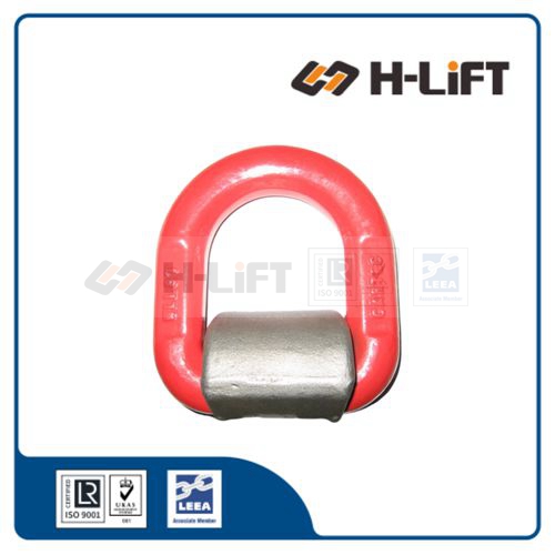 Grade 80 D Ring With Wrap, Weld-On D Ring, Forged D Ring