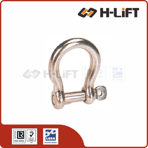 Stainless Steel Bow Shackle, Anchor Shackle, H-Lift China