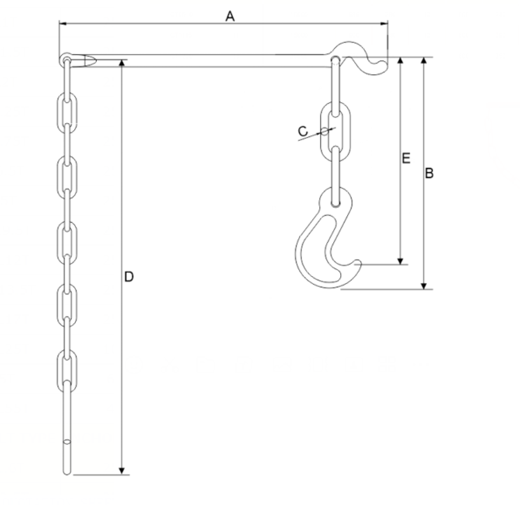 Ro Ro Lashing Chain Tensioner, Chain Tensioner, Lashing Equipment
