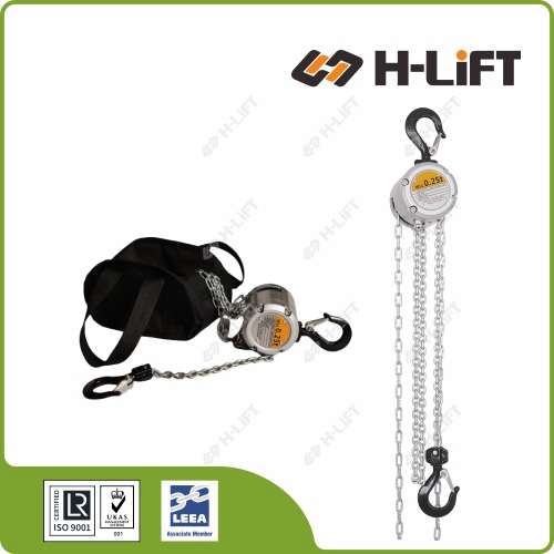 Mini Chain Hoist Aluminium Body, Mini Chain Block, 250kg and 500kg, H ...