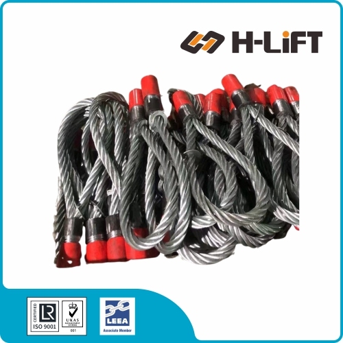 wire rope lifting loops