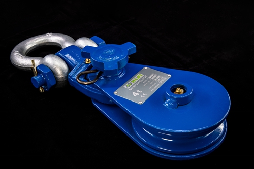 Snatch Block with Shackle Head AS 2089