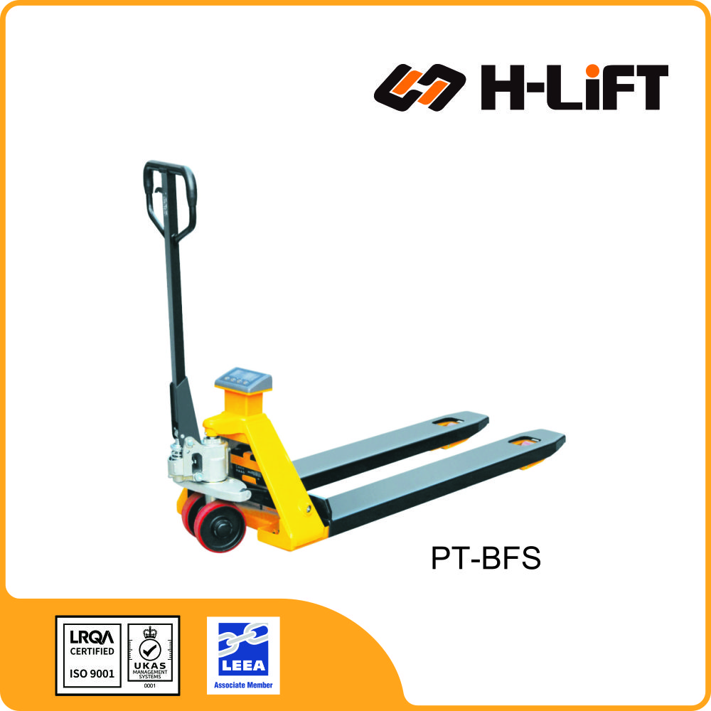 Hand Pallet Truck with Scale | 2000kg Digital Weighing Jack - H-Lift
