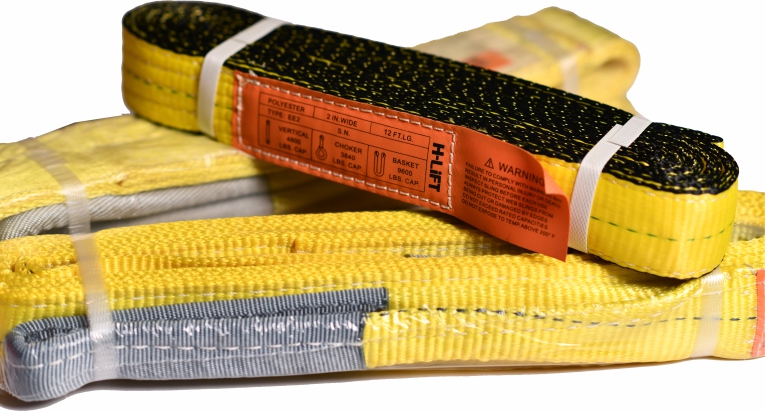 Synthetic Flat Webbing Sling ASME B30.9,Textile Lifting Sling