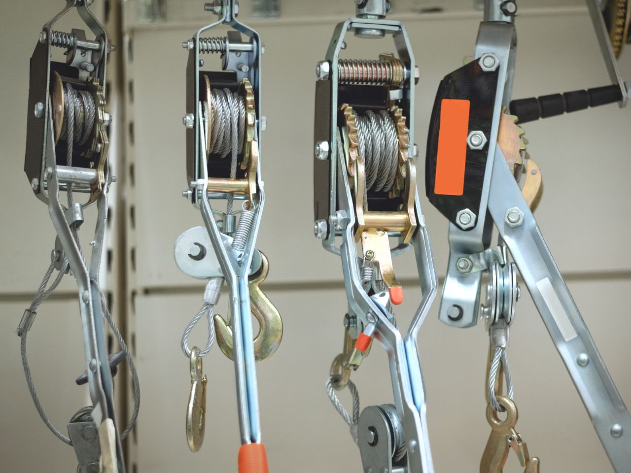 Hand Puller, Power Puller, Come-along