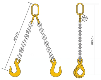 Grade 80 Chain Sling EN 818-4, Lifting Chain Sling, H-Lift China
