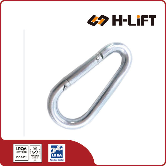 Zinc Plated Egg Shaped Snap Hooks | Snag-Free Connector - H-Lift