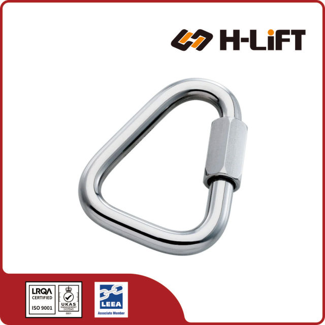 Stainless Steel Delta Quick Link | Triangle Screw Link (AISI 316)