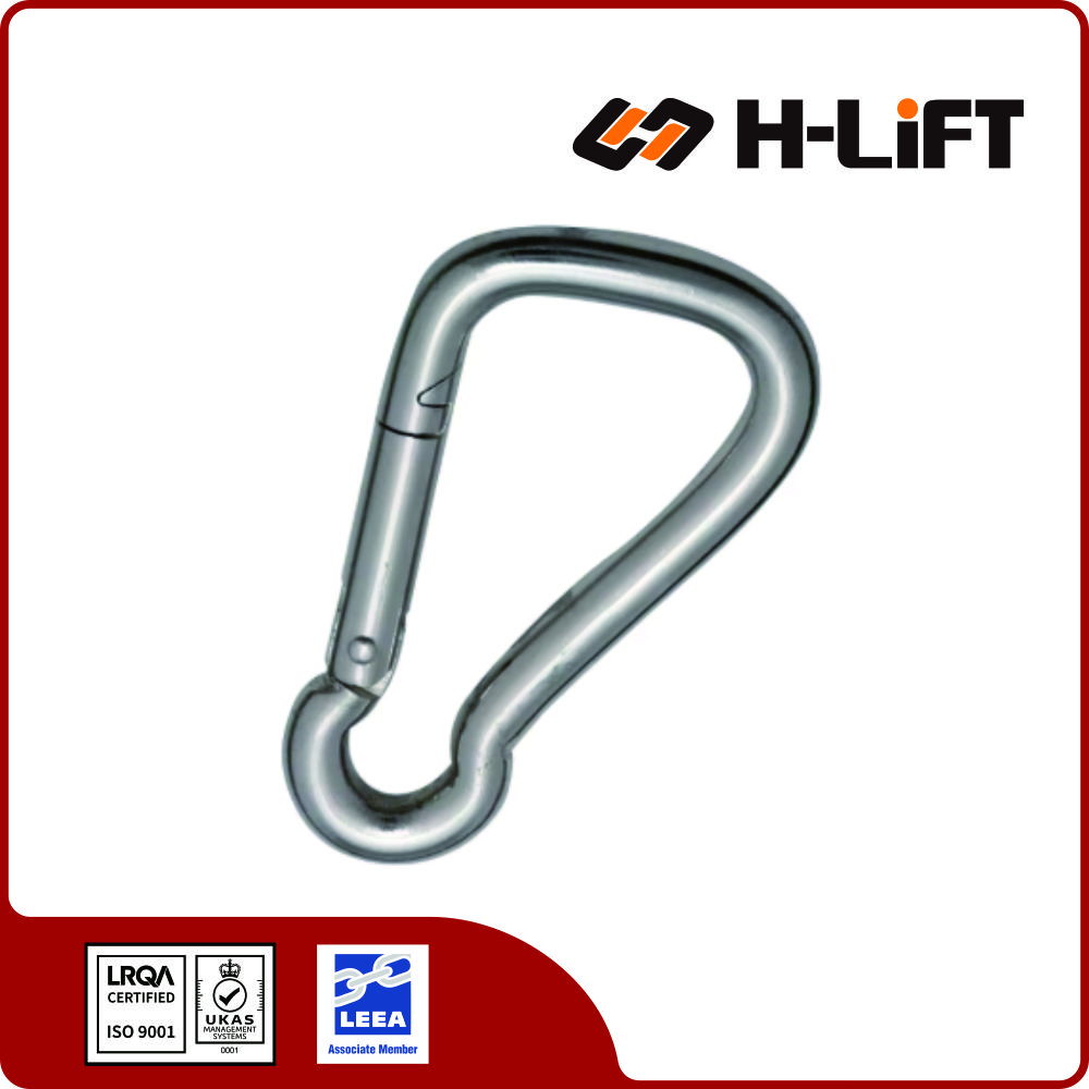 Stainless Steel Oblique Angle Snap Hooks | AISI 316 Marine Grade - H-Lift