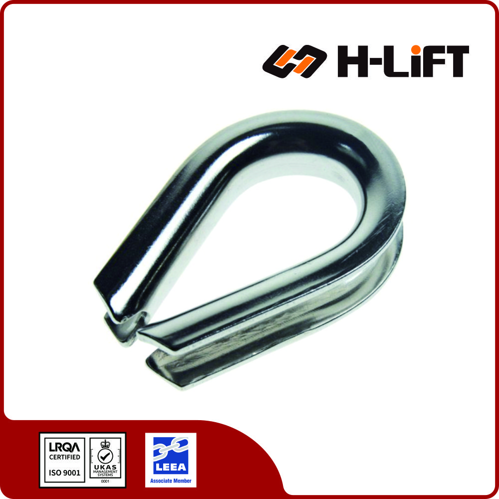 Stainless Steel Heavy Duty Thimbles | US Type G-414 - H-Lift