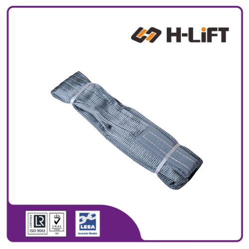 Flat Webbing Sling EN 1492-1 | SF 7:1 Duplex Polyester - H-Lift