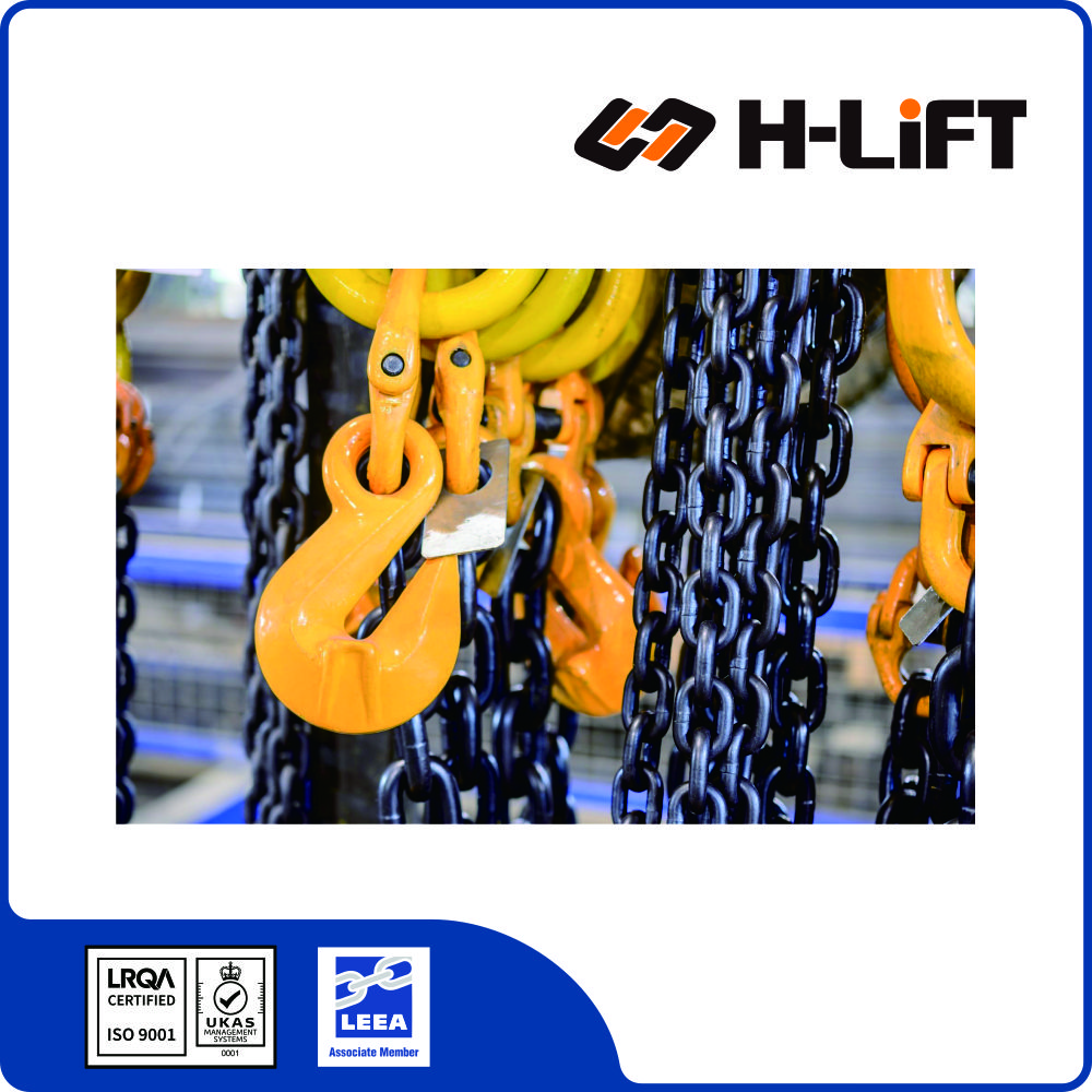 Grade 80 Lifting Chain (EN 818) | G80 Alloy Short Link Chain | H-Lift
