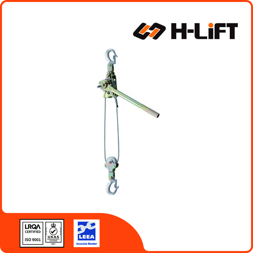 Ratchet Puller | Wire Rope Come Along Tool 1T-2T | H-Lift
