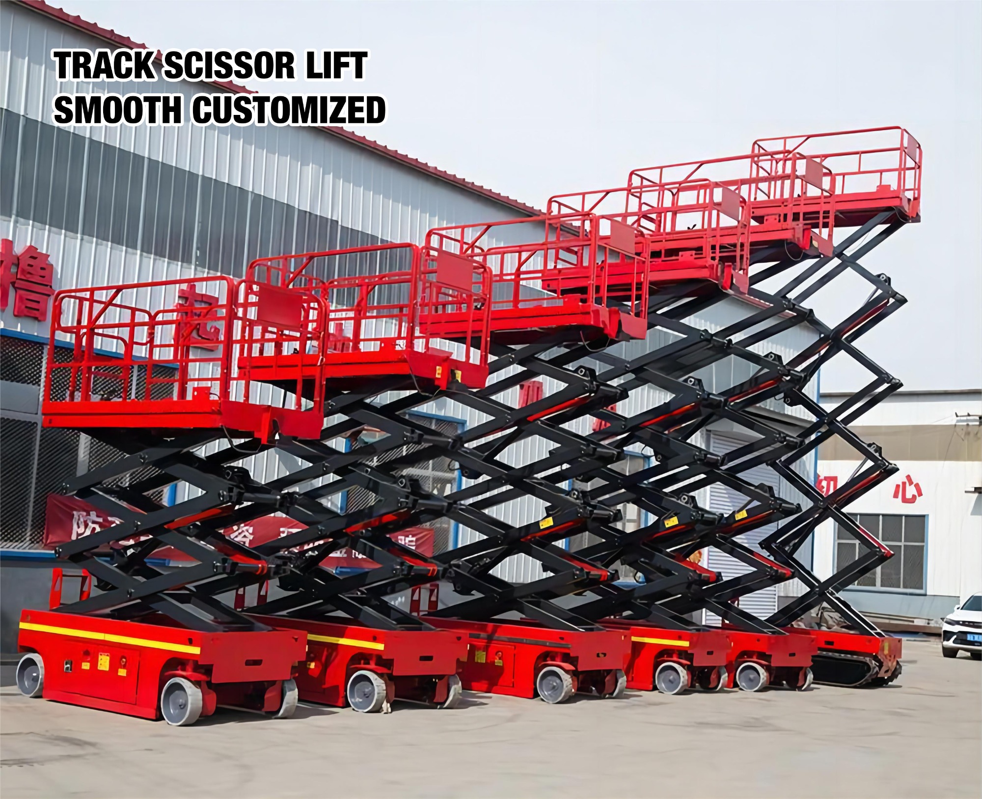 Factory Mini Manlift Self-propelled Electric Aerial Work Platform ...