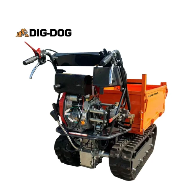 mini tracked dumper