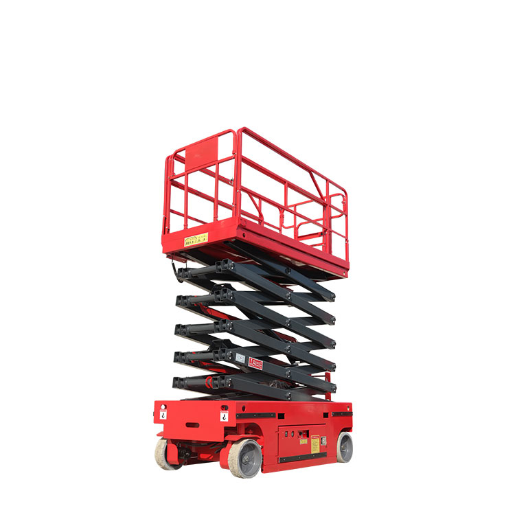 Factory Mini Manlift Self-propelled Electric Aerial Work Platform ...