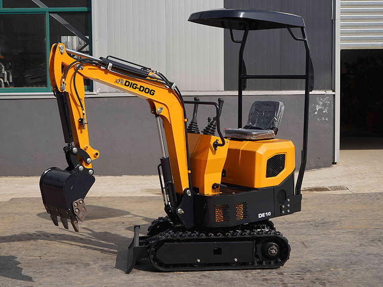 DIG-DOG DE10 - 1 Ton Mini Excavator for Narrow Spaces