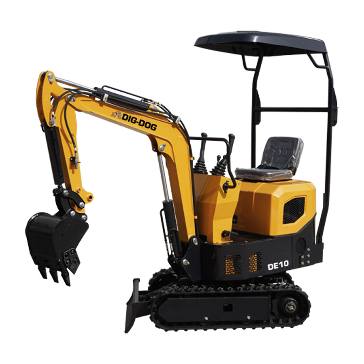 DIG-DOG DE10 - 1 Ton Mini Excavator for Narrow Spaces