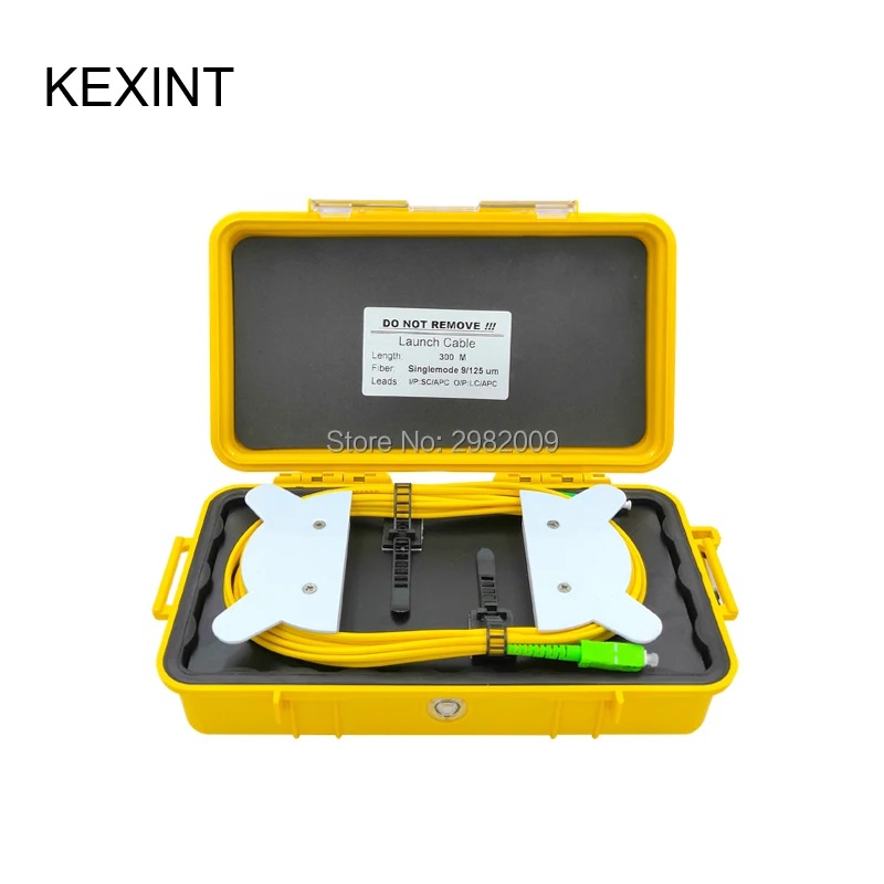 KEXINT OTDR launch cable box fiber optic OTDR outdoor cable testing box ...
