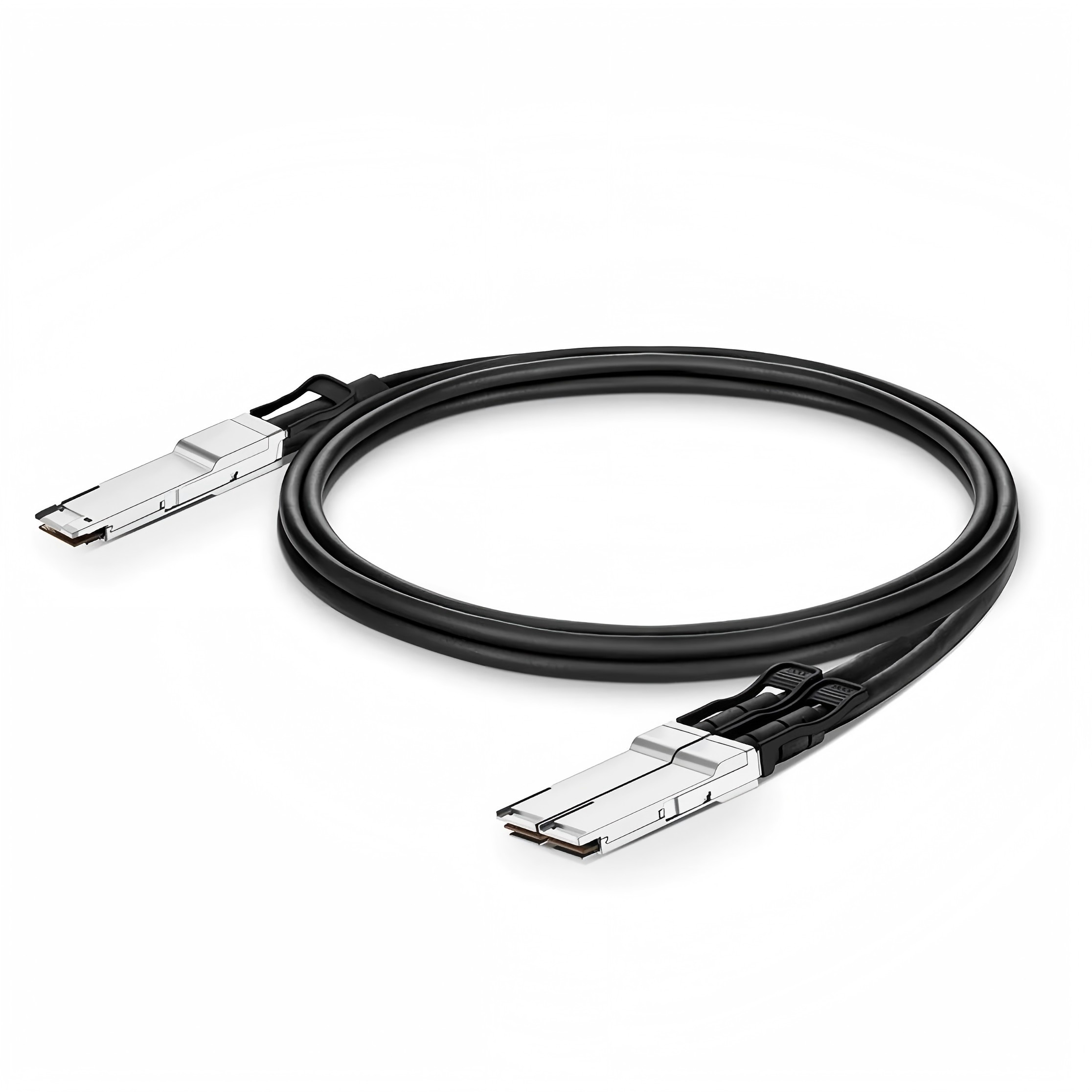 KEXINT 1m (3ft) Generic Compatible 200G QSFP-DD to 2 x 100G QSFP28 ...