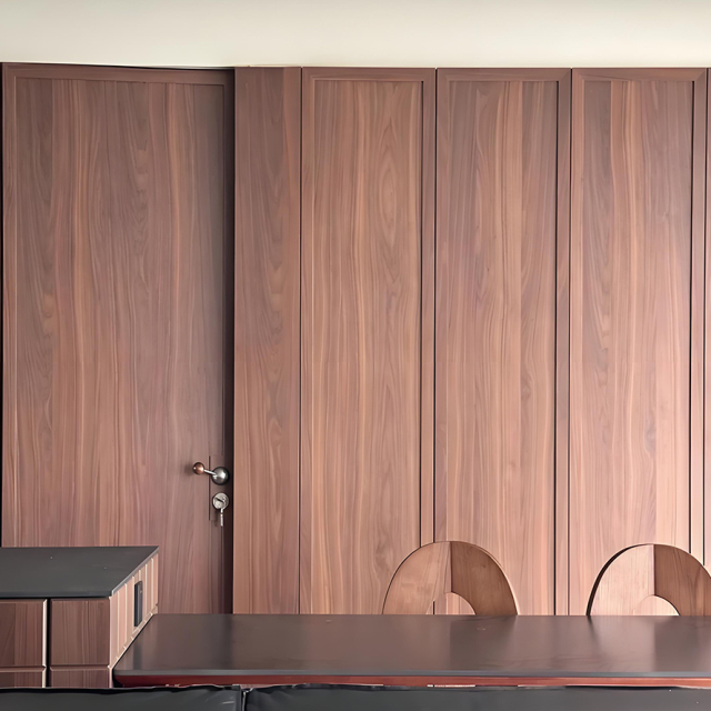 Walnut Laminate Panel Texture MDF Wood Texture Sheet