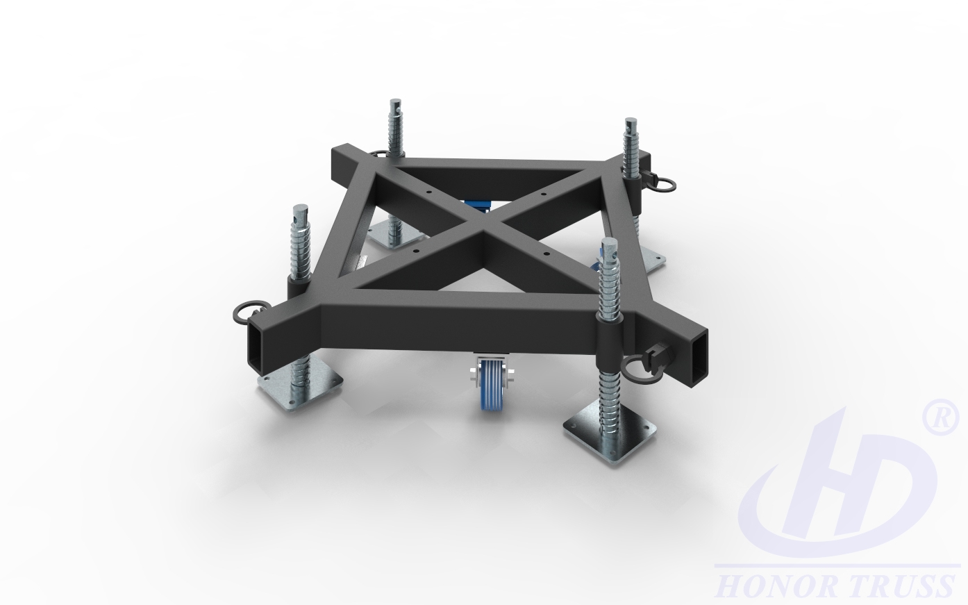 Truss Base for global truss F34 with wheels copy