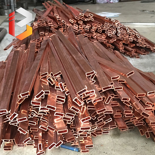 Copper Rectangle Tube