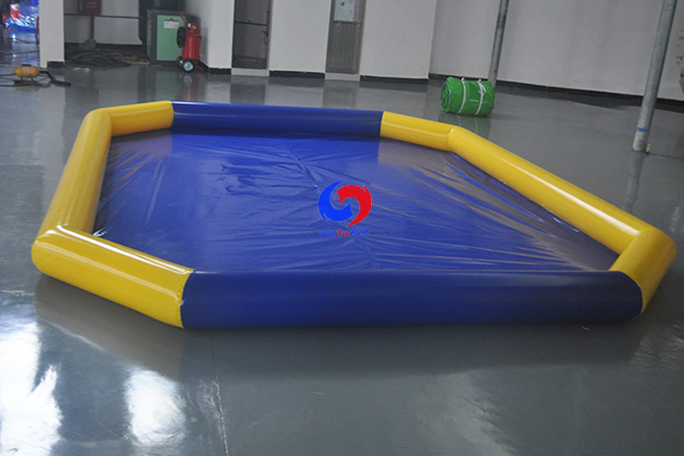 8m*6m large square inflatable swimming pool