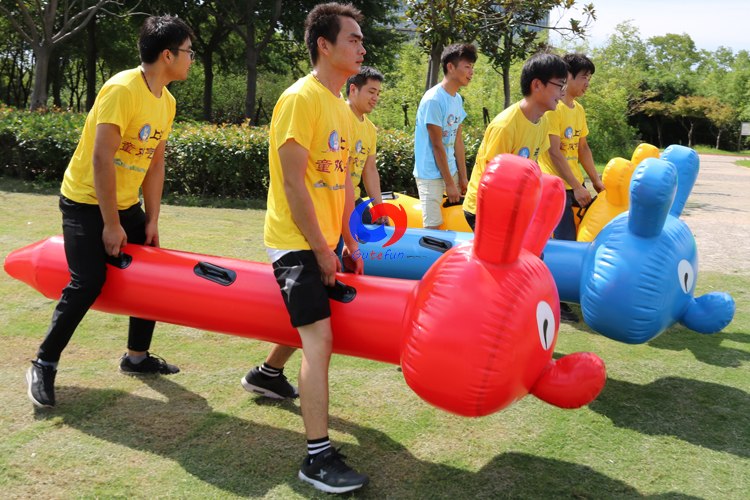 summer camp site sanatorium Team events Inflatable tube Torpedo ...