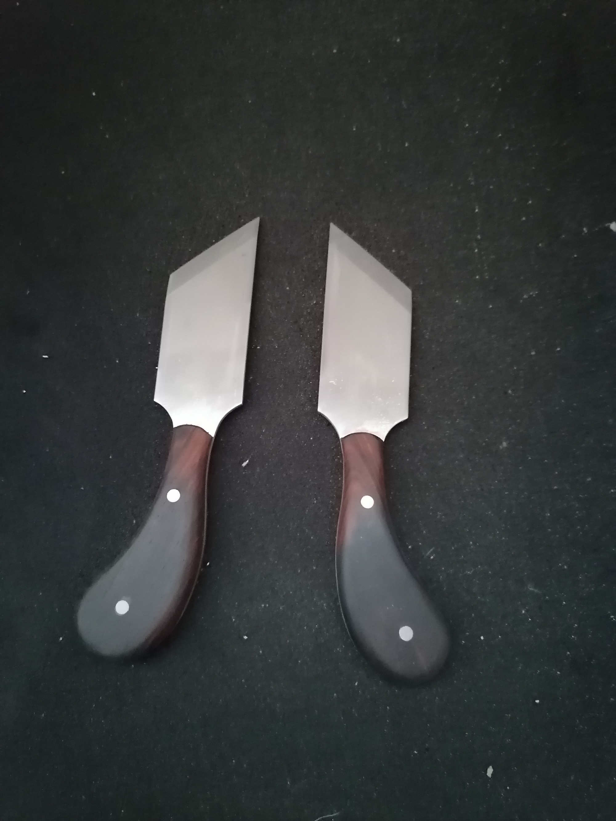 full-tang rosewood skiving knife_pattern skiving knife with rosewood ...