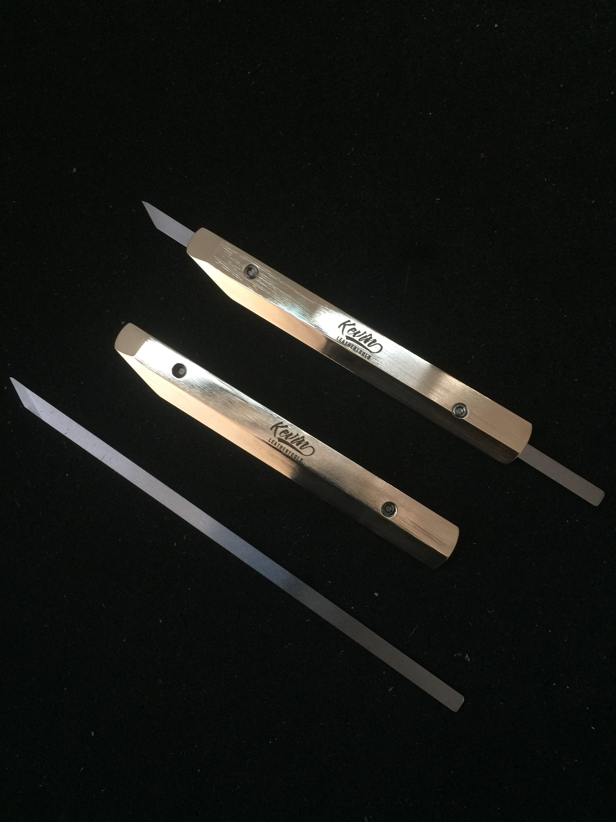 Brass clicking knife_Brass Clicker knife blades_China Handmade Leather ...